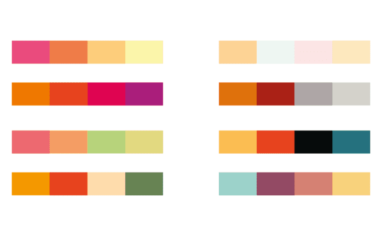 Farbkombinationen im Webdesign - Welche Farben passen zusammen - Ester